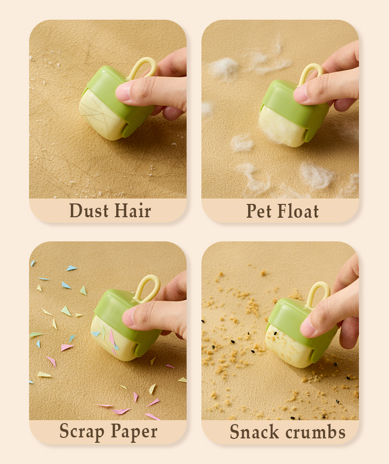 Washable Lint Roller Sticker Adhesive Square Clothes Brush Portable ...