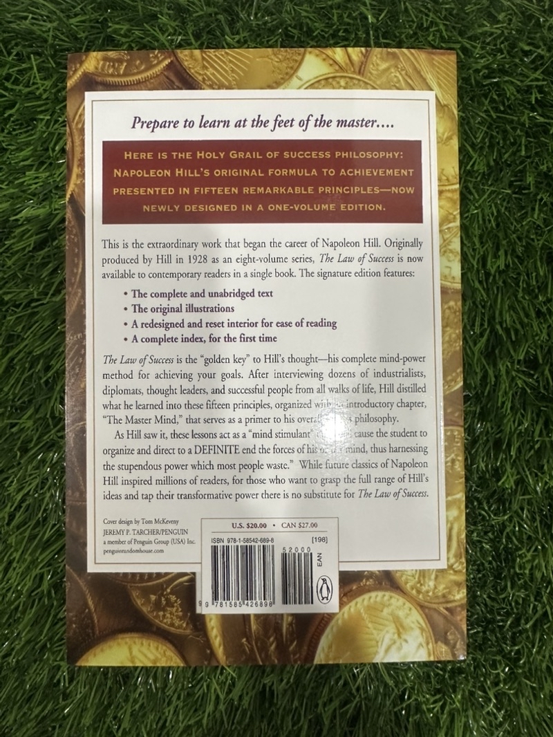 (Ready Stock) The Law of Success: The Master Wealth-Builder's Complete ...