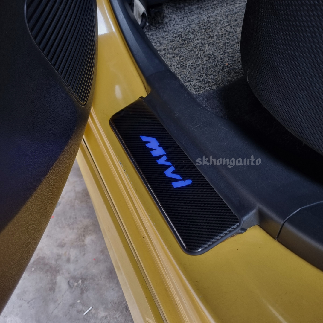 Perodua Myvi lagi best /myvi icon 2011-2017 Carbon Fiber Led Door Side ...
