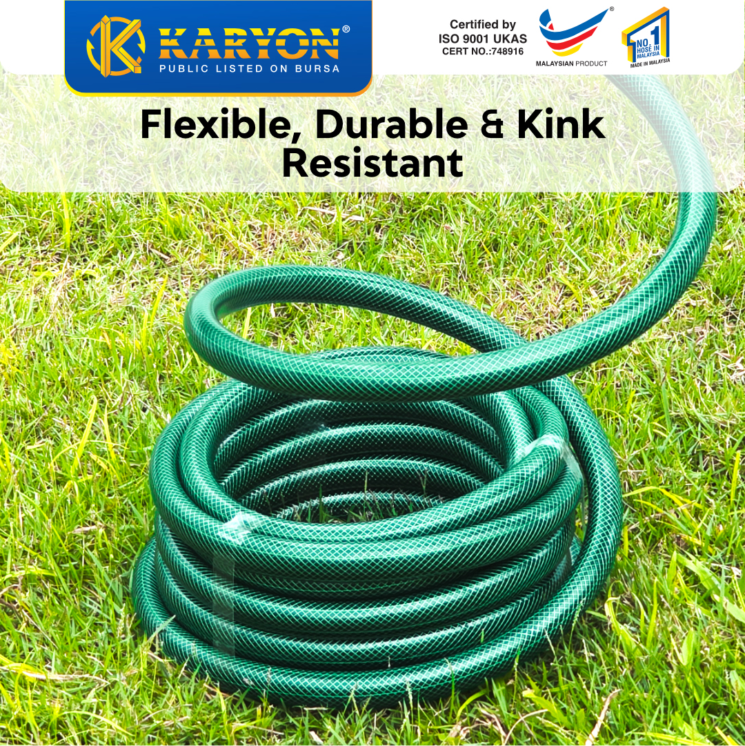 Karyon® Heavy-Duty Flexible Garden Hose (5M / 10M / 15M / 20M / 25M ...