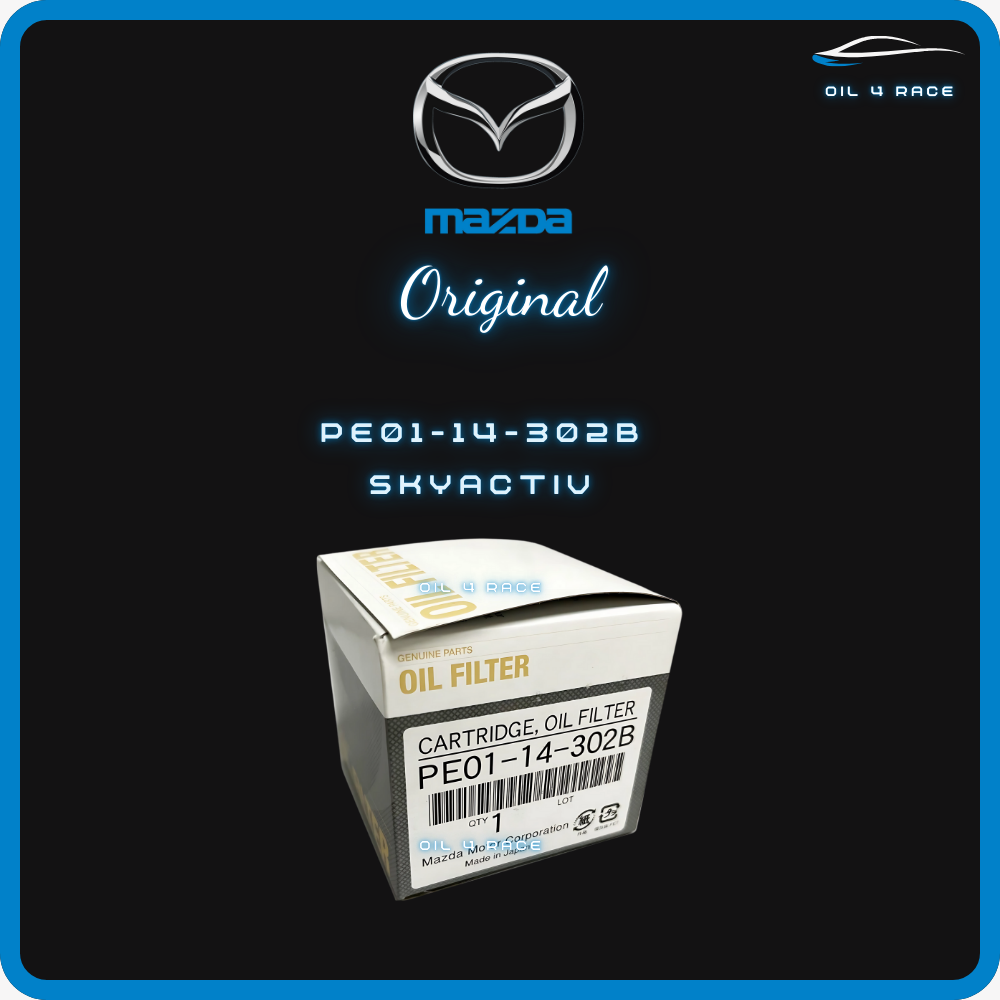 Genuine Mazda Oil Filter (Skyactiv PE01-14-302B & Non Skyactiv B6Y1-14 ...