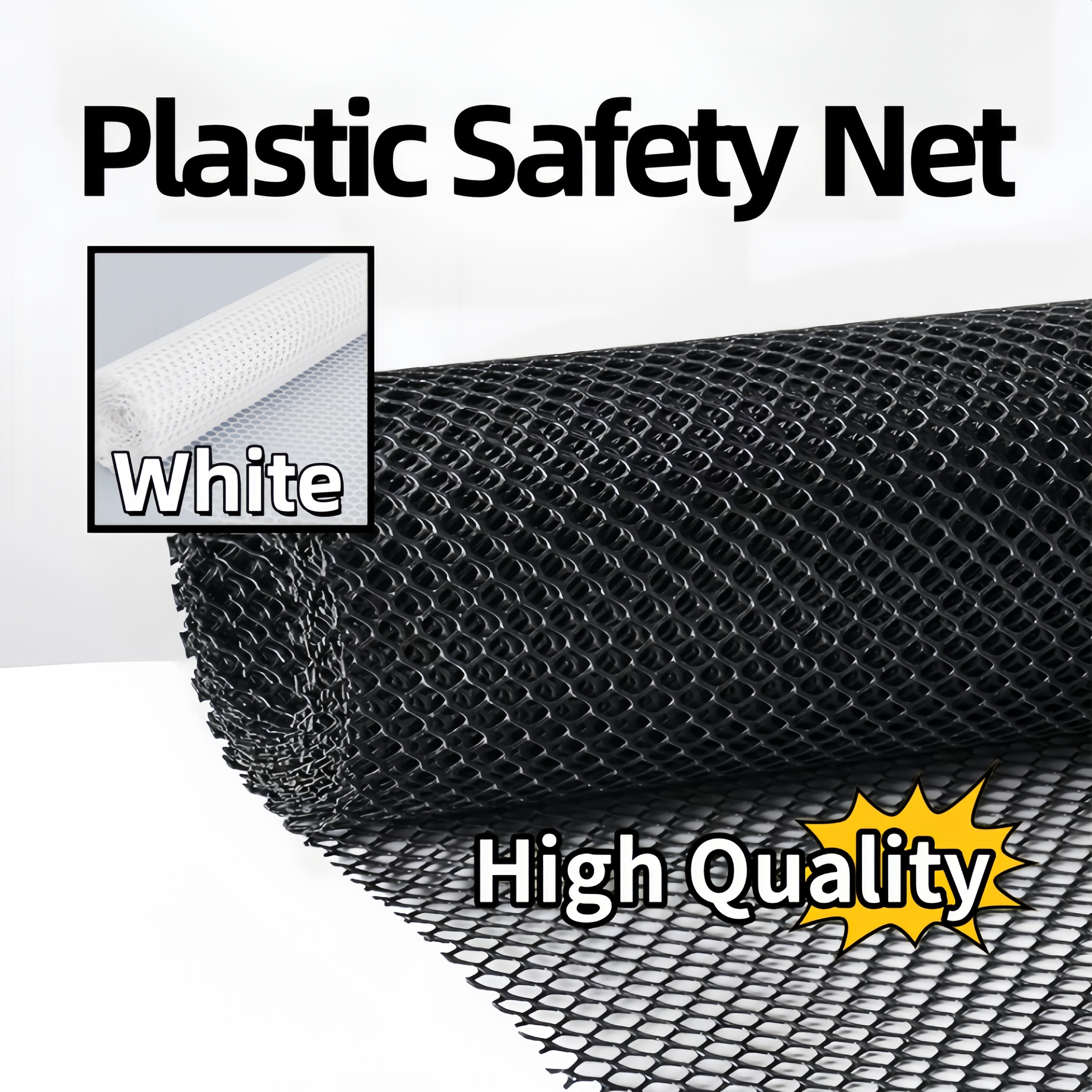 Plastic Safety Net Jaring Pagar Cat Fence Outdoor Plastic Wire Mesh ...
