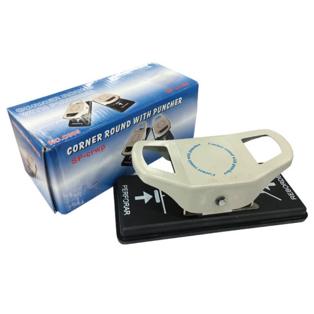 ID and Corner 2 in 1 Metal Puncher | Heavy Duty Cutter for ID card ...