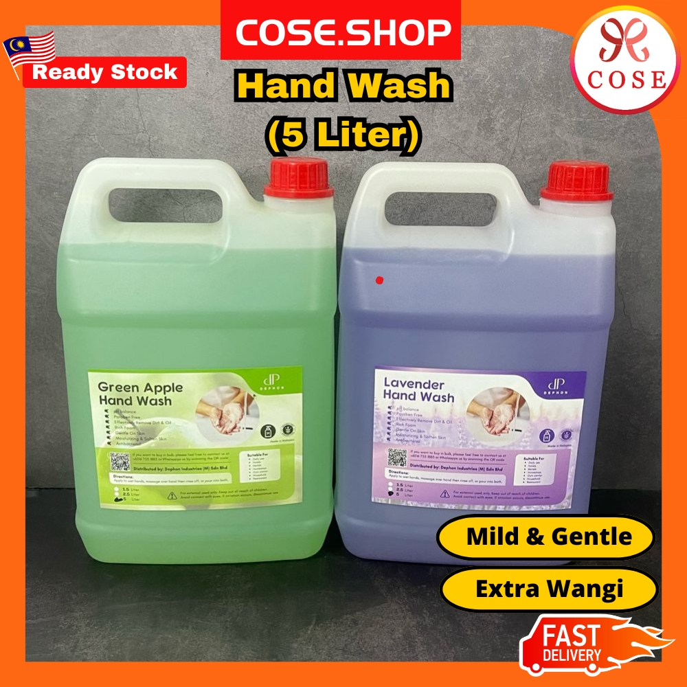 COSE 5 Liter Lavender Hand Wash Soap Liquid Hand Soap Liquid Hand Wash ...