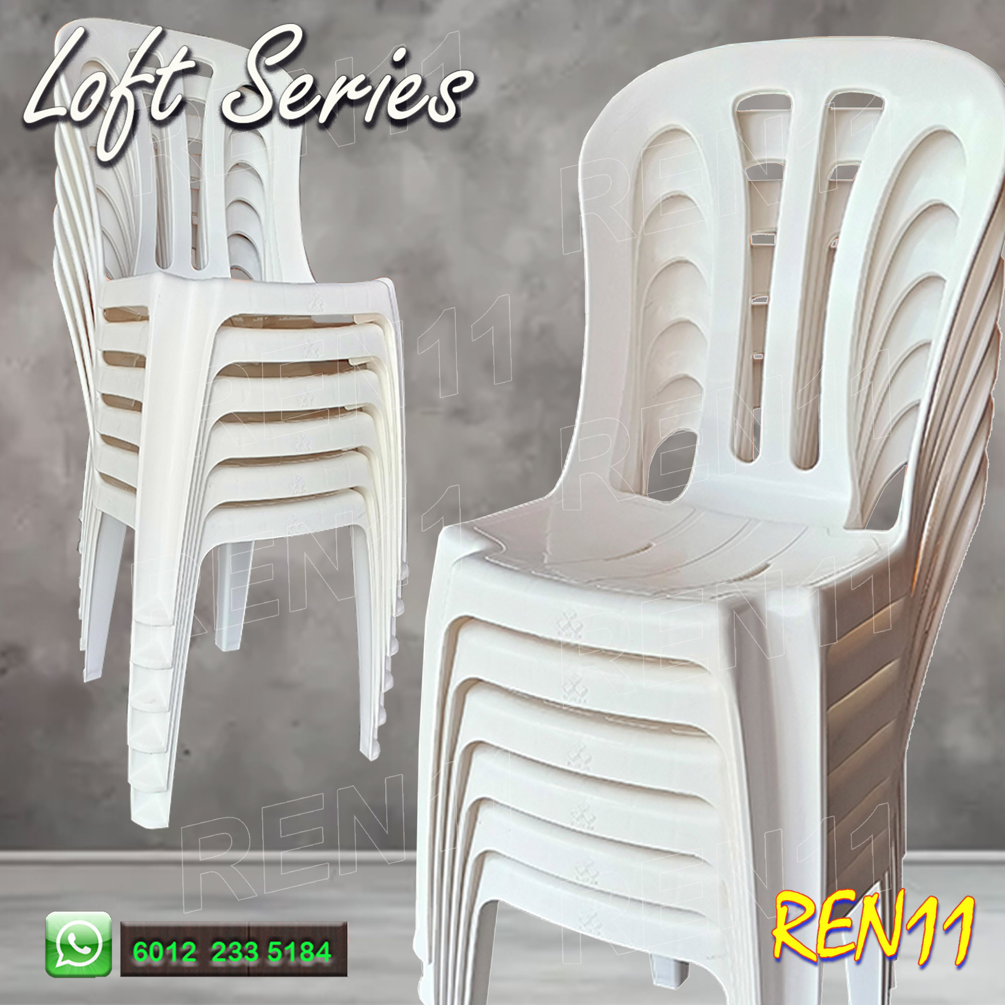 3v LA701 Grad A High Quality Plastic Side Chair 50 pcs / 100 pcs ...