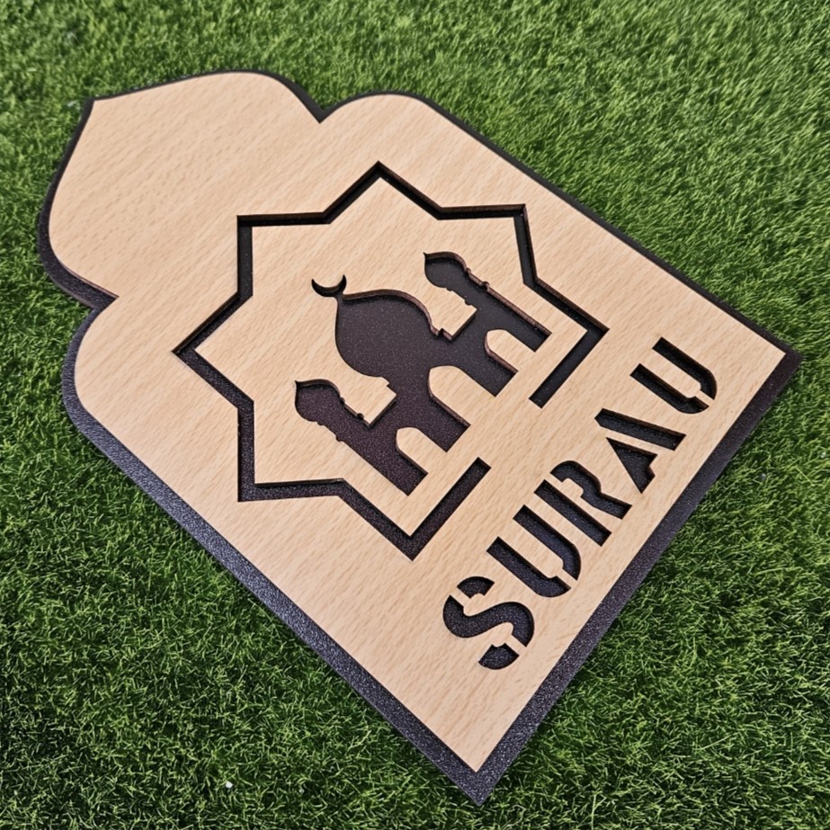 Sign Surau [Wooden Signage][Penanda Surau] | Shopee Malaysia