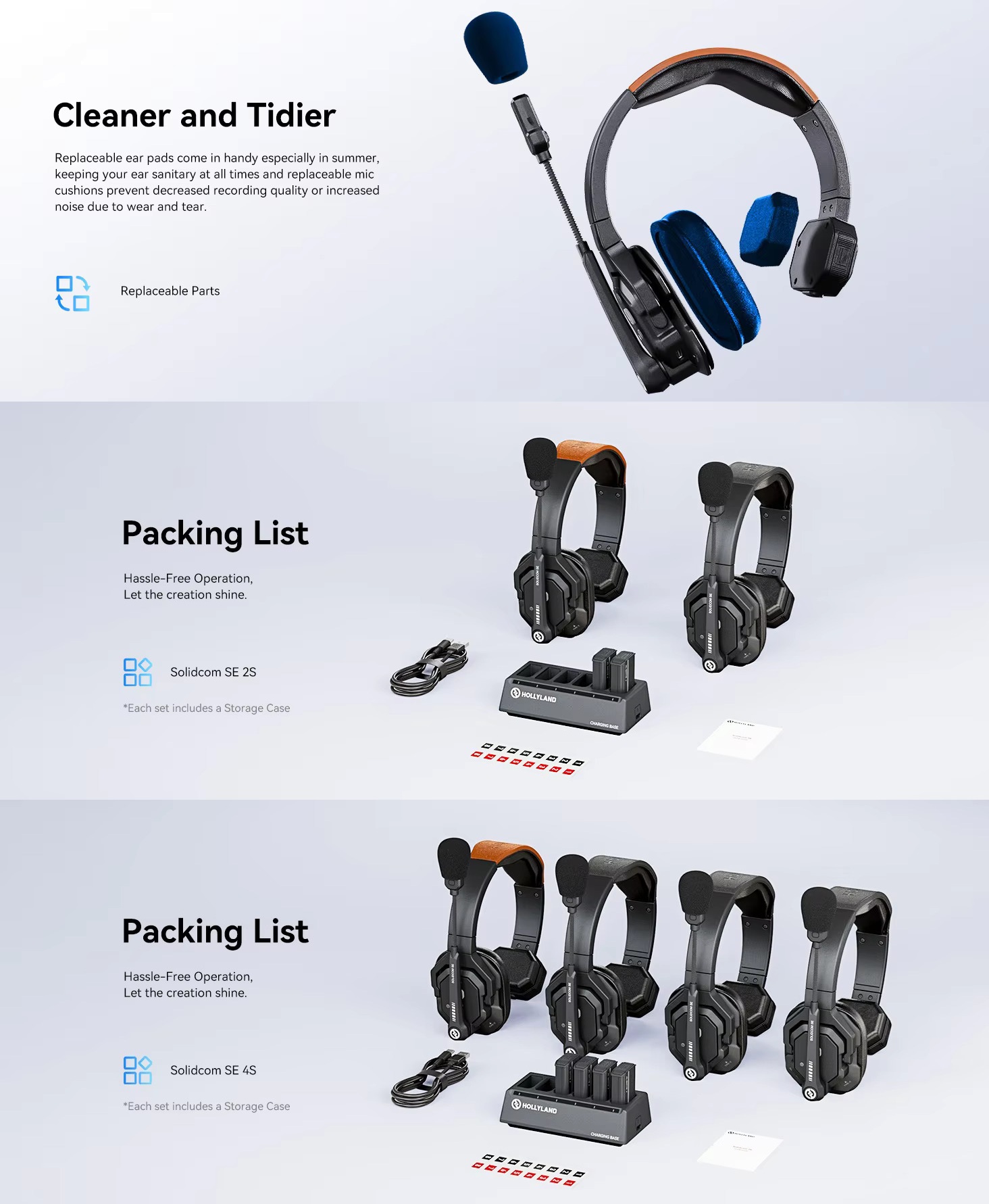 (READY STOCK) - Hollyland Solidcom SE PRO 4S 4-Person Full-Duplex ...