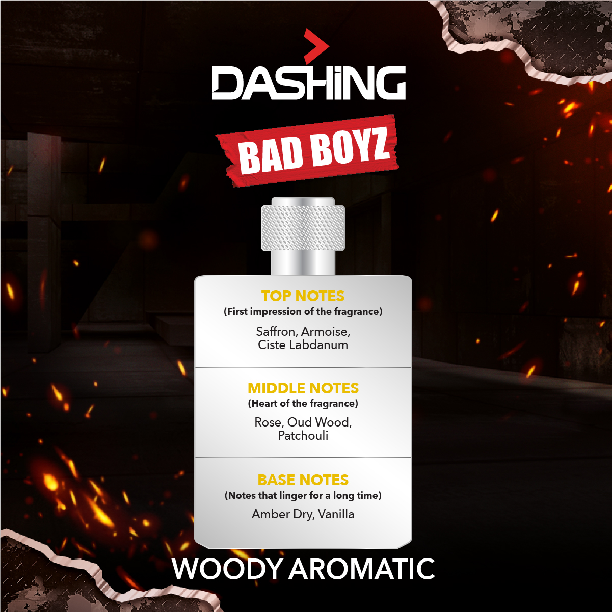 Dashing Bad Boyz Limited Edition PUBGM EDT Men's Perfume - Wild 100ml ...