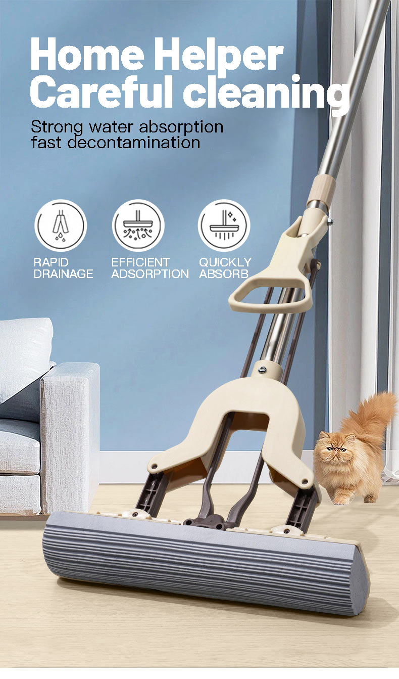 GIFT Mop For Floor Mop With Squeezer Heavy Duty Map Cleaning Floor Mop ...