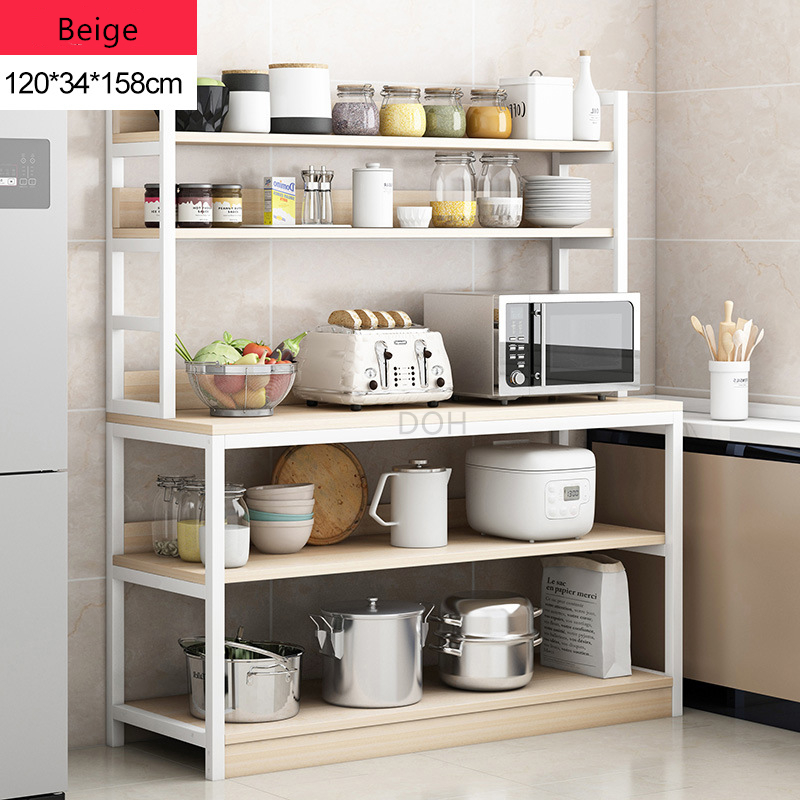 Modern Home Kitchen Cabinet 120cm Wood Kitchen Racks Restaurant Kitchen ...