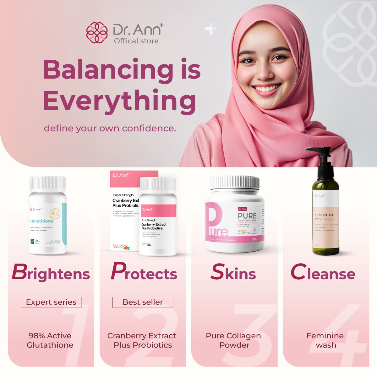 DrAnn HER Cran-Max Cranberry Probiotics Protect from Urinary Tract ...