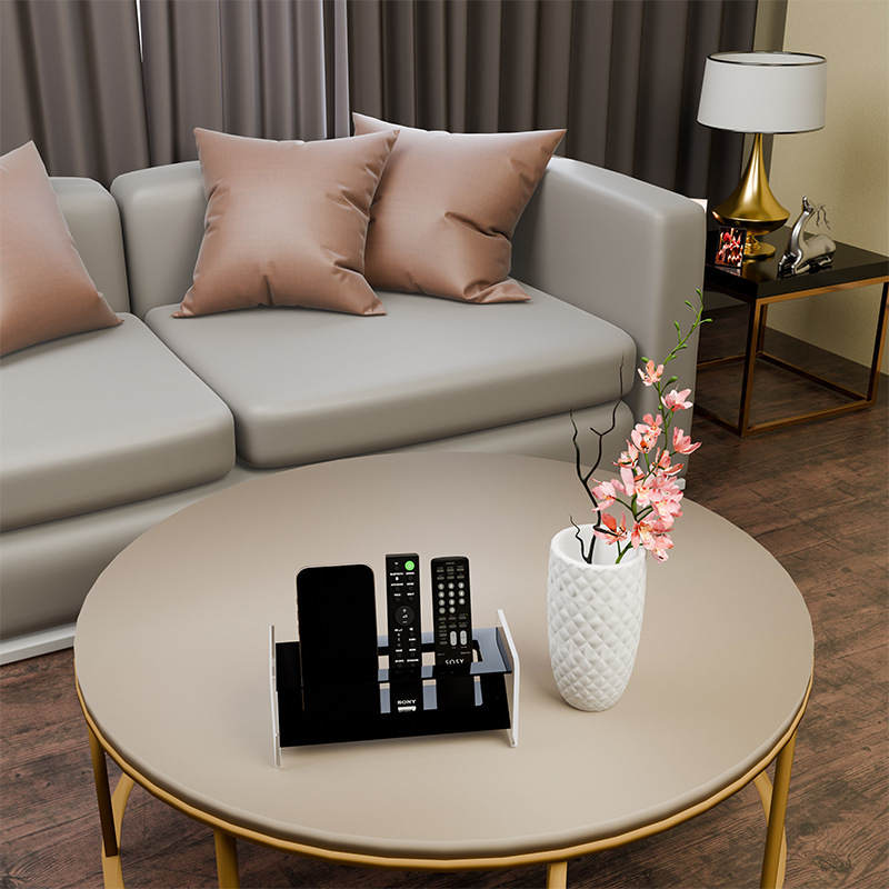 Acrylic TV Remote Holder,Multi-Device Storage for TV/Aircond Remotes ...