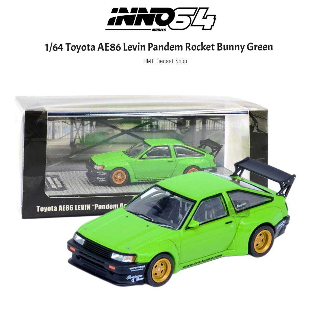 INNO64 1/64 Toyota AE86 Levin Pandem Rocket Bunny Green | Shopee Malaysia