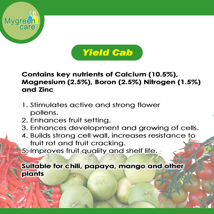 Yield-Cab (Foliar Fertilizer) | Shopee Malaysia