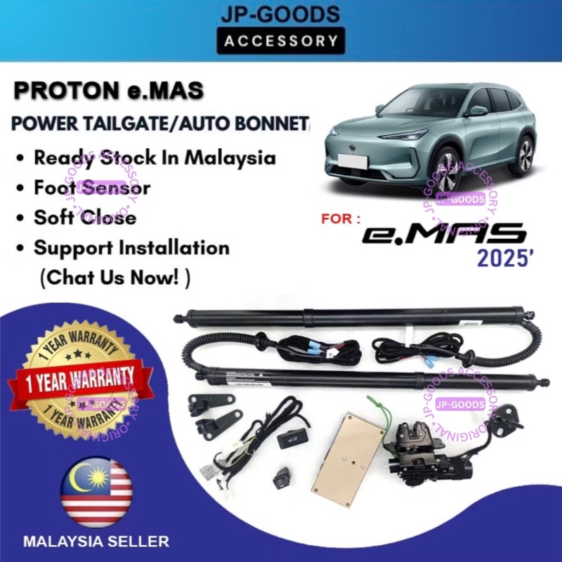 PROTON E.MAS Power Boot w/ FOOT SENSOR 🚗⚡ Auto Open Trunk | Smart Kick ...