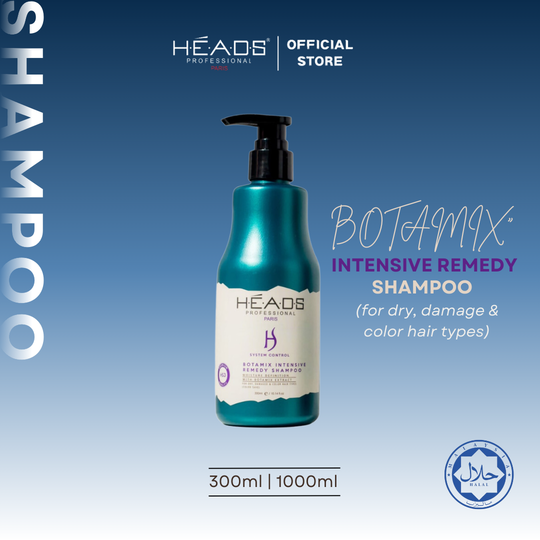 HEADS Botamix Shampoo Set for Hair Loss Dandruff Oily Scalp Sensitive ...