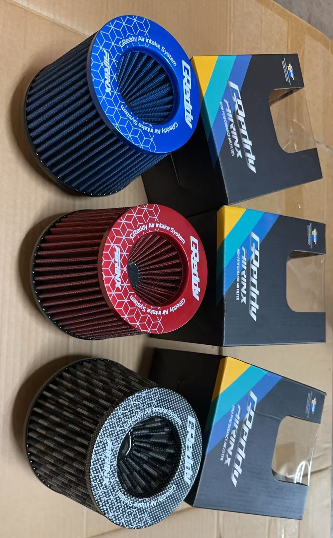 Open pod 76mm racing filter Simota Hks L2 / 1603 racing air filter open ...