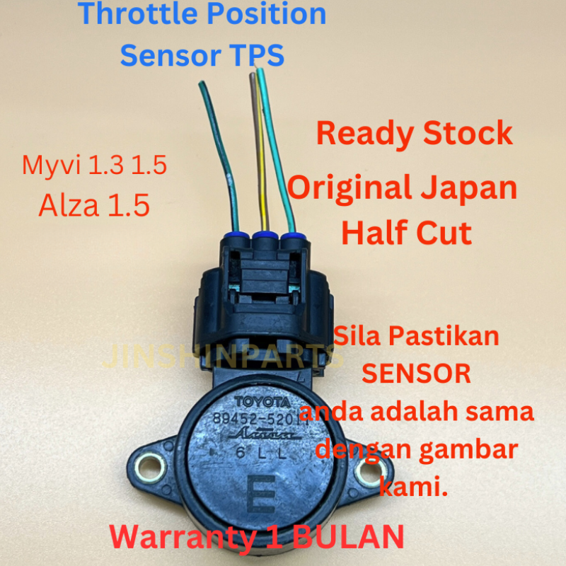PERODUA MYVI ALZA TOYOTA AVANZA Throttle Position Sensor TPS Sensor ...
