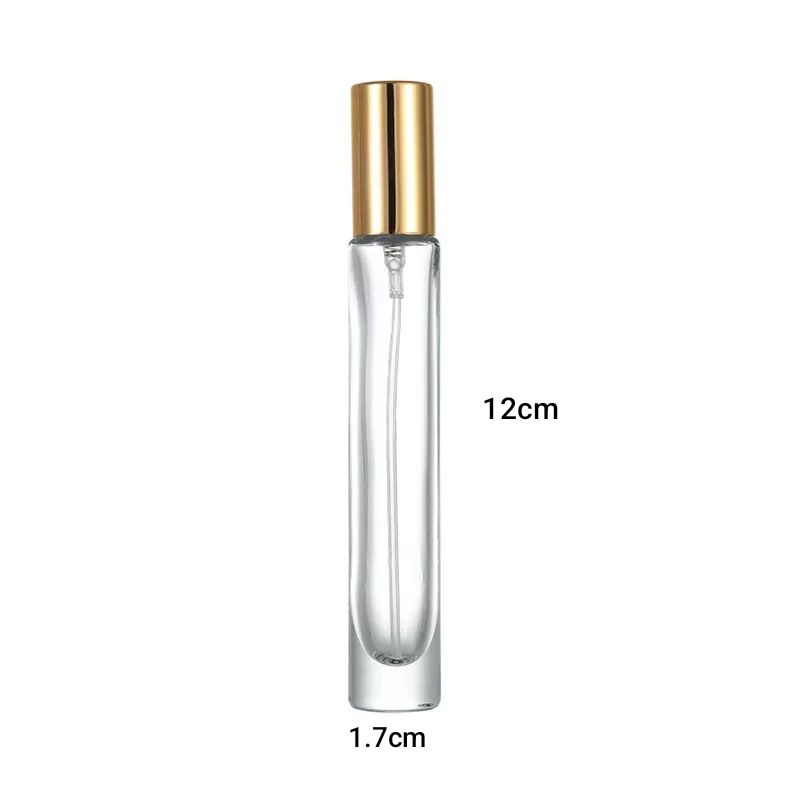 FLOWSY Perfume Travel Bottle Botol Kosong Minyak Wangi 10ML Square ...