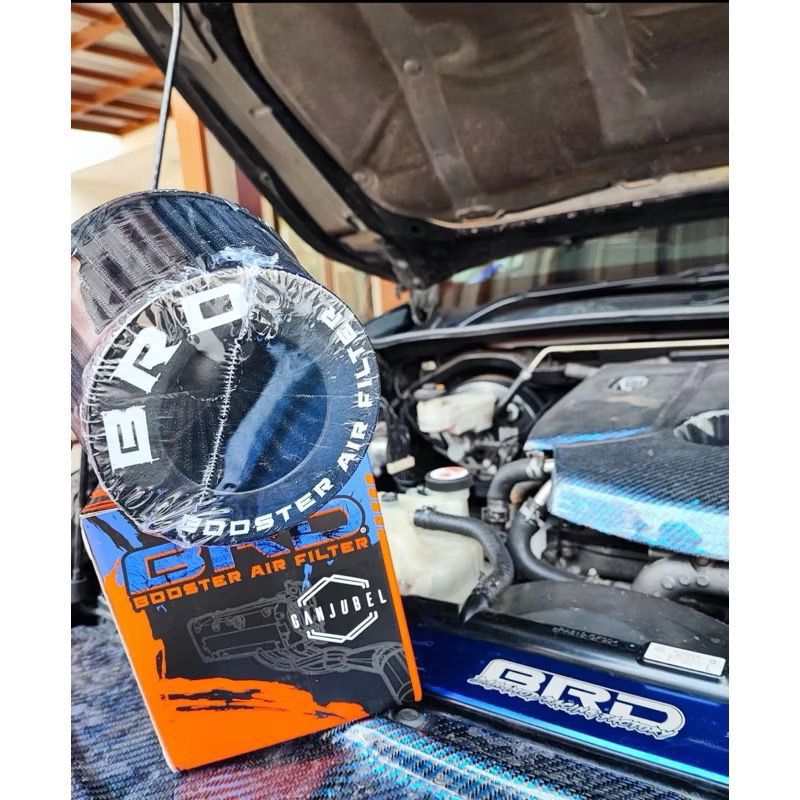 Original BRD Universal Air Filter Open Pod 3" washable Hilux Dmax ...