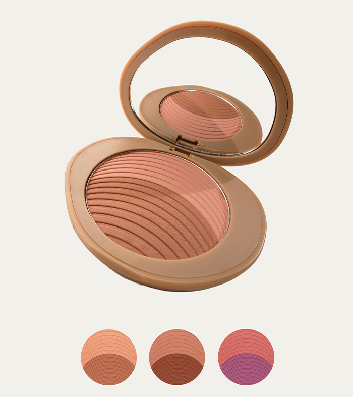 Sunnies Face Healthy Touch Blush Duo [Two-Tone Powder Blush] | Shopee ...
