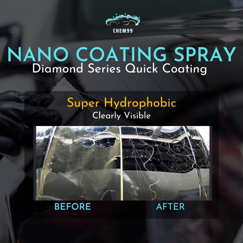 Diamond Coating Spray Nano Coating Water Coating Spray Wax Spray Coat ...