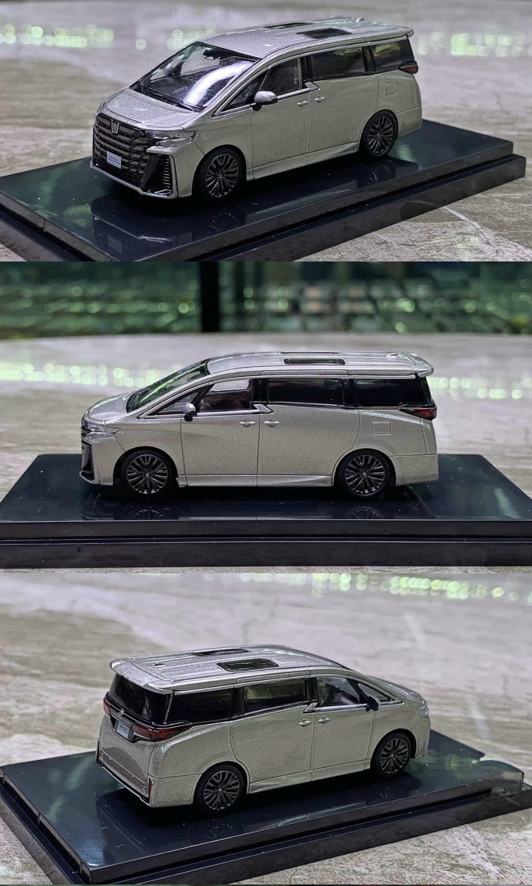 MODEL1 1/64 TOYOTA VELLFIRE Official Licensed Product All New Diecast ...