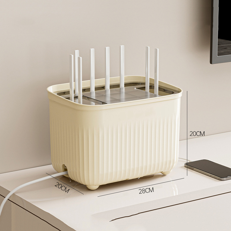 ZENi Wifi Router Organizer Box | Cable Storage Box For Wifi Modem ...