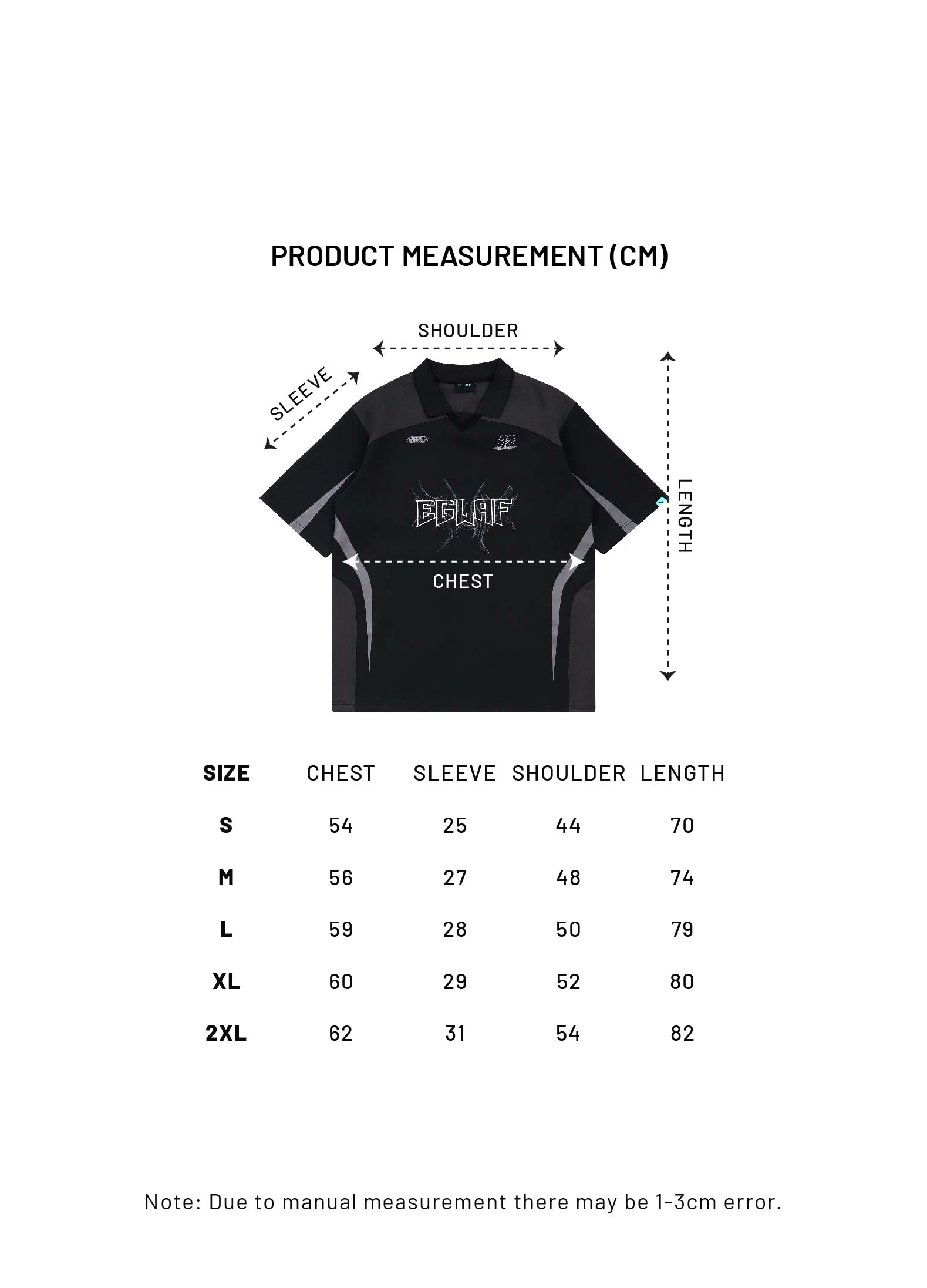 EGLAF Thorn Jersey (Black) | Shopee Malaysia