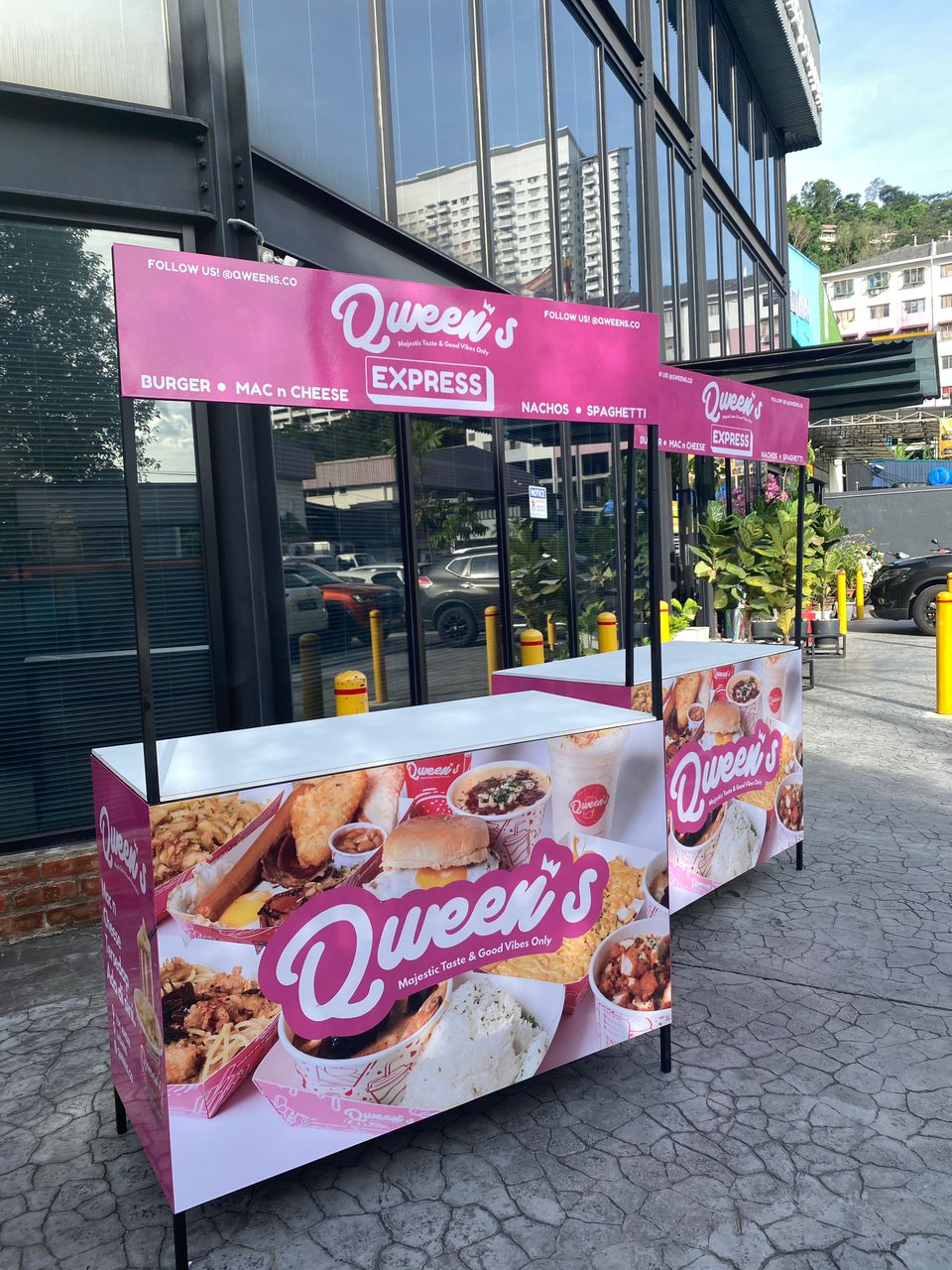 Stall Lipat Mudah Alih / Kitchen / Stainless Steel / KIOSK MEJA LIPAT ...