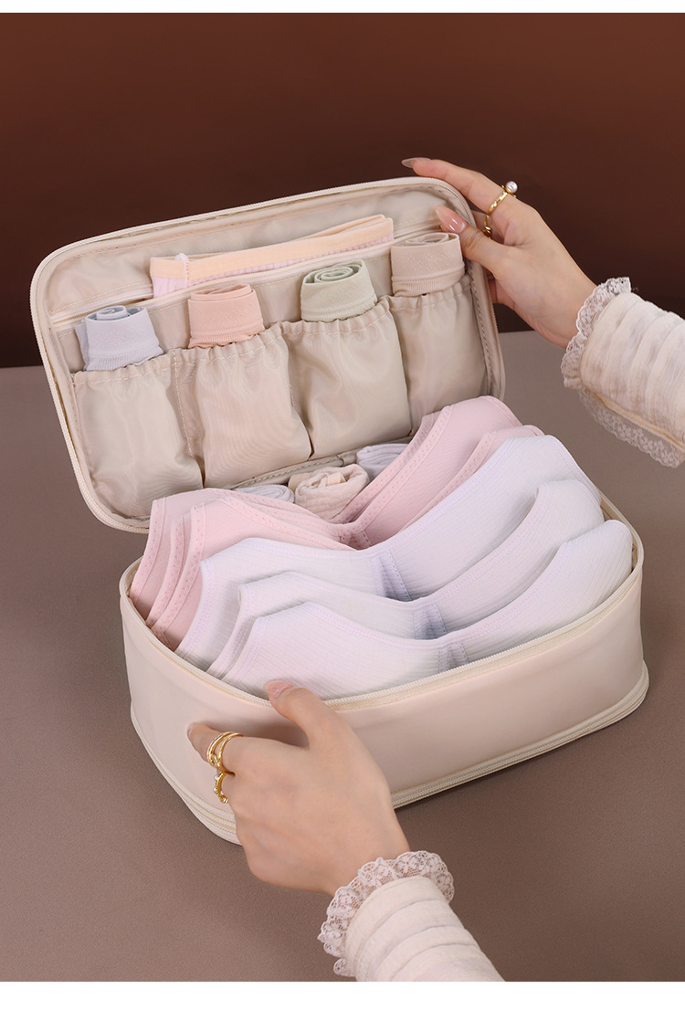 Travel Bra Organizer Bag Portable Bra Socks Underwear Lingerie Storage ...