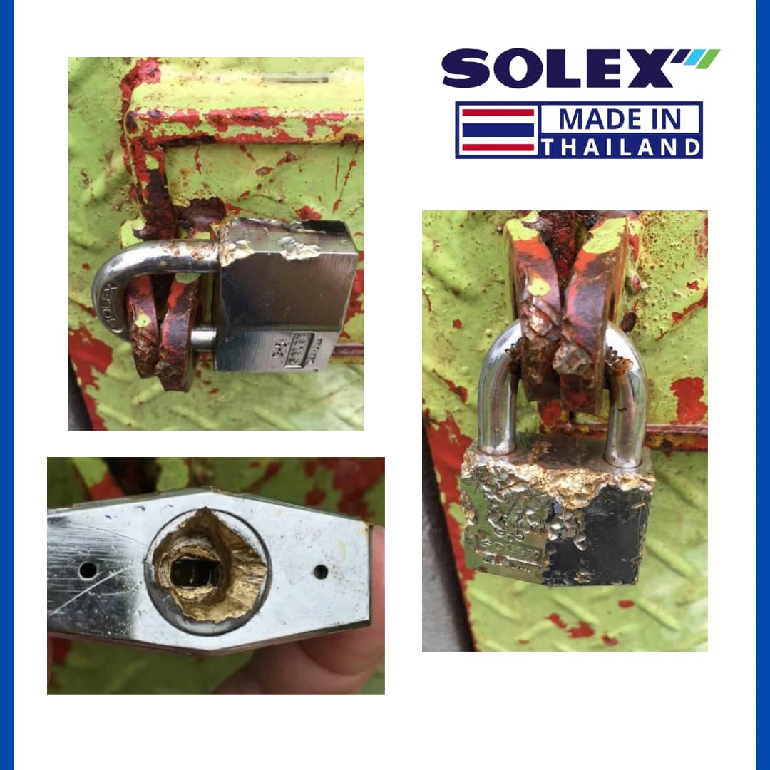 (100% ORIGINAL) Solex Padlock G5 Anti-Cut Padlock Key / Solex Pad Lock ...