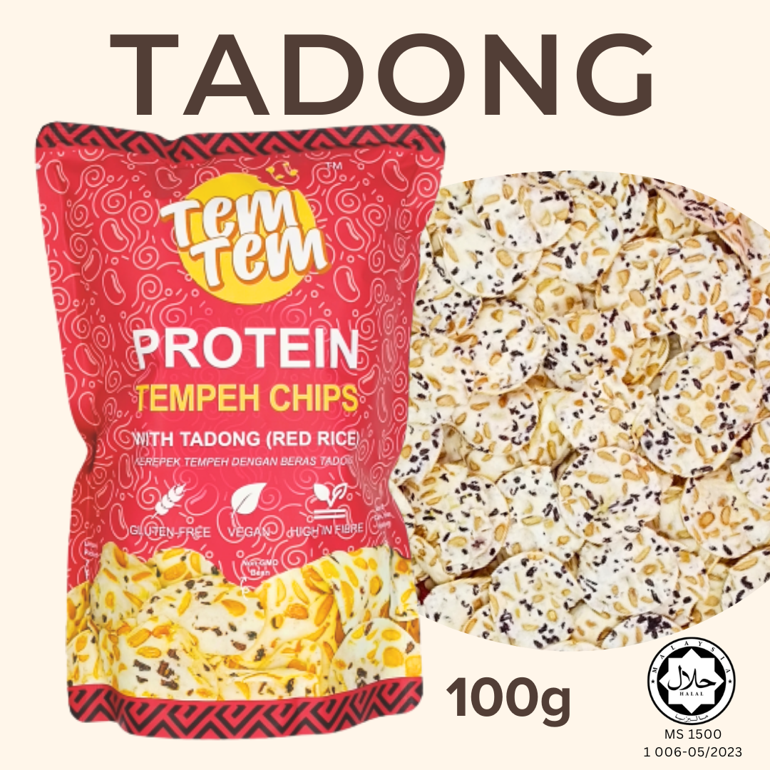 [HALAL] Tempeh Chips l Crunchy & Crispy l Tadong Flavour l 100G ...