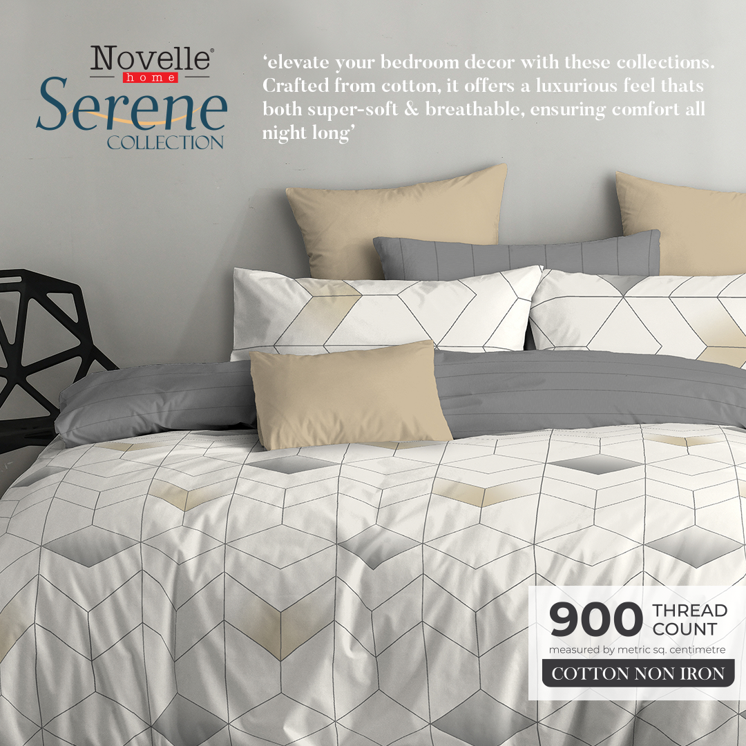 Novelle Serene Fitted Sheet Set (without Quilt Cover / Comforter ...