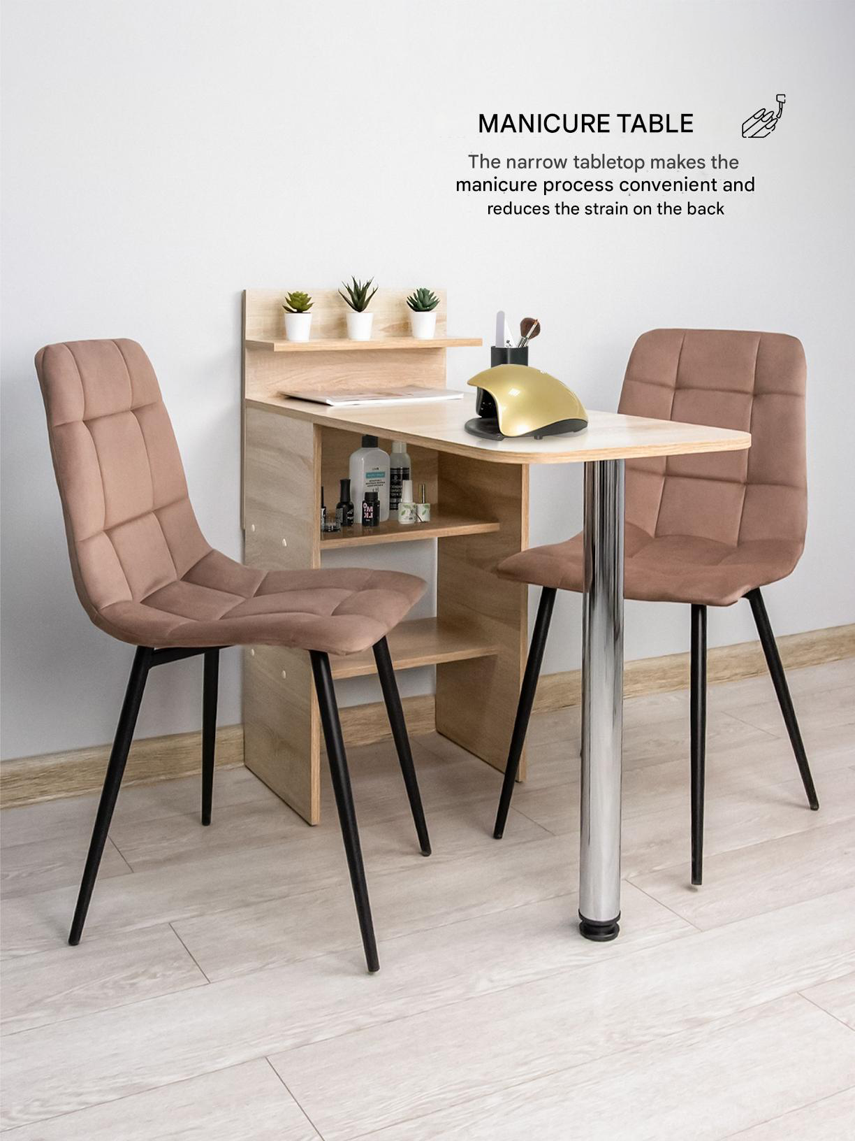 Desktop Rack Multifunctional Table Top Rack Rak Buku Desk Organizer ...