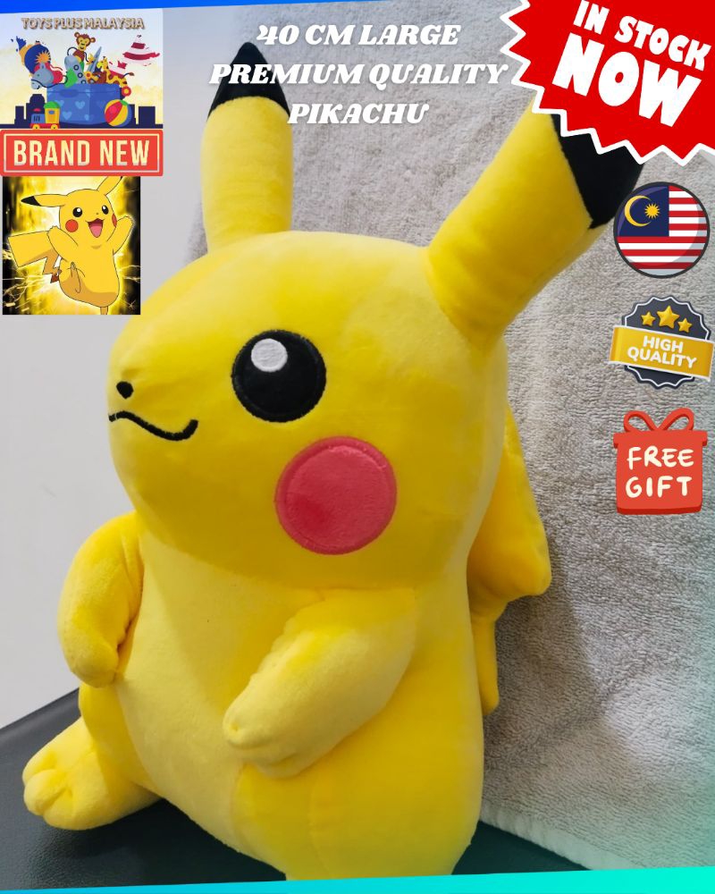 Pokemon Pikachu Doll Large Size Pikachu Soft Plush Toys Birthday Gift ...