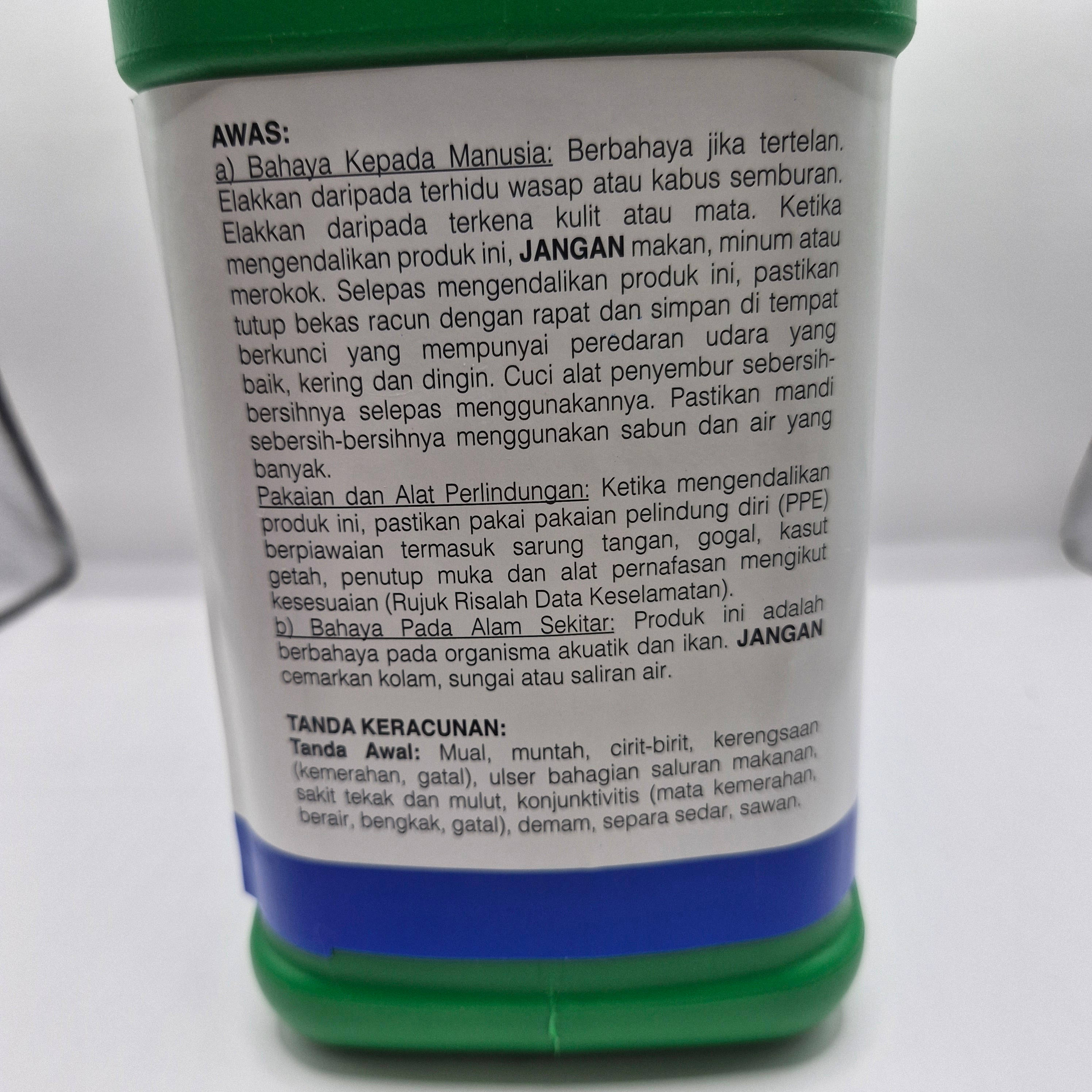 ⁠HALEX Racun Rumput Maestro 41 4L Glyphosate 41% Effective Herbicide ...