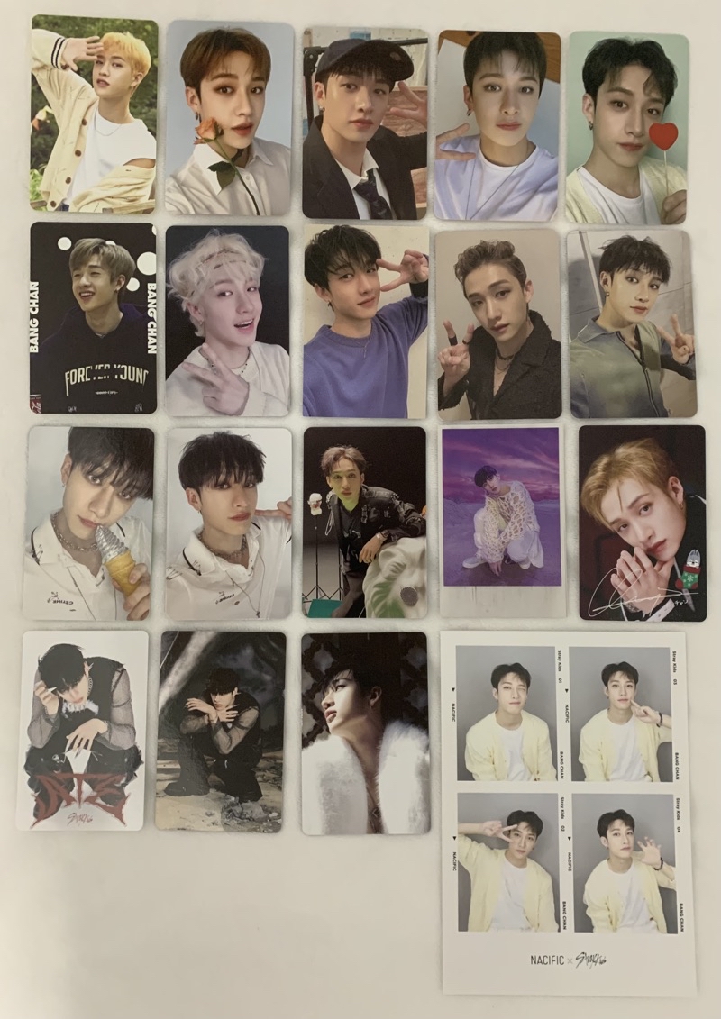Stray Kids Bang Chan photocards🐺 | Shopee Malaysia