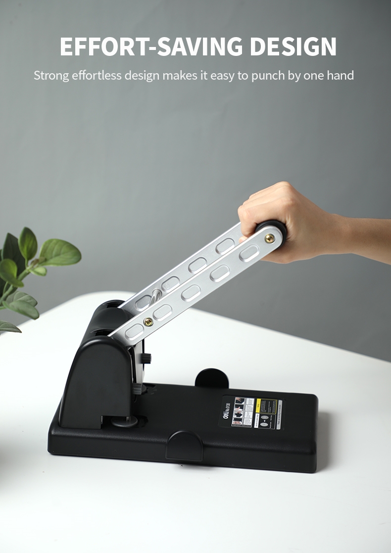 Deli 2-Hole Heavy Duty Punch (6mm x 80mm) - Puncher 2 Hole 100/150 ...