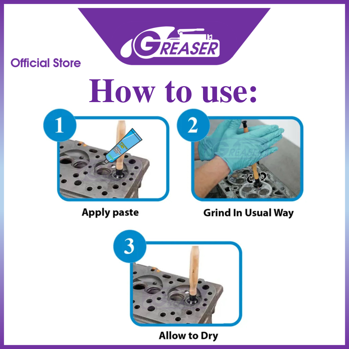Hardex Grind Valve Paste / Ubat Grand Valve / Valve Grinding Paste ...