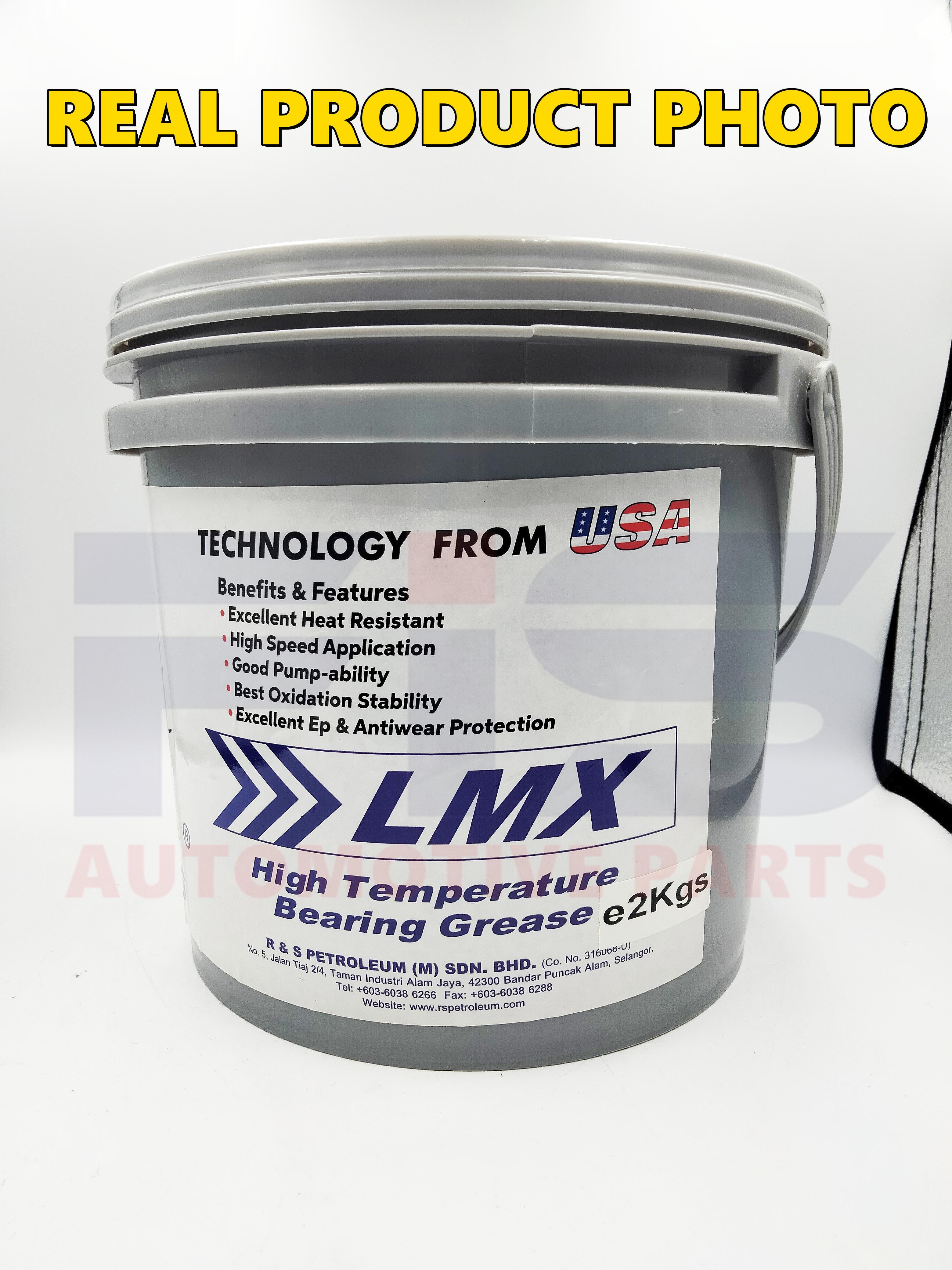 FIS J-Hawks Bearing Grease Lithium High Temperature LMX 2KG Blue Color ...