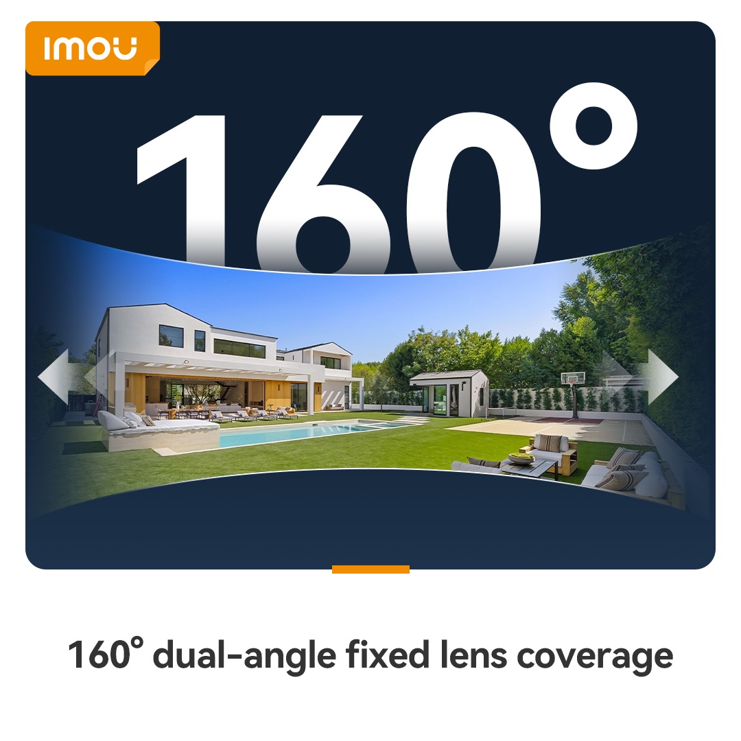 Imou Cruiser TRIPLE 11MP 3 Lens Eyed Recording TRIPLE Lens Two Way Talk ...