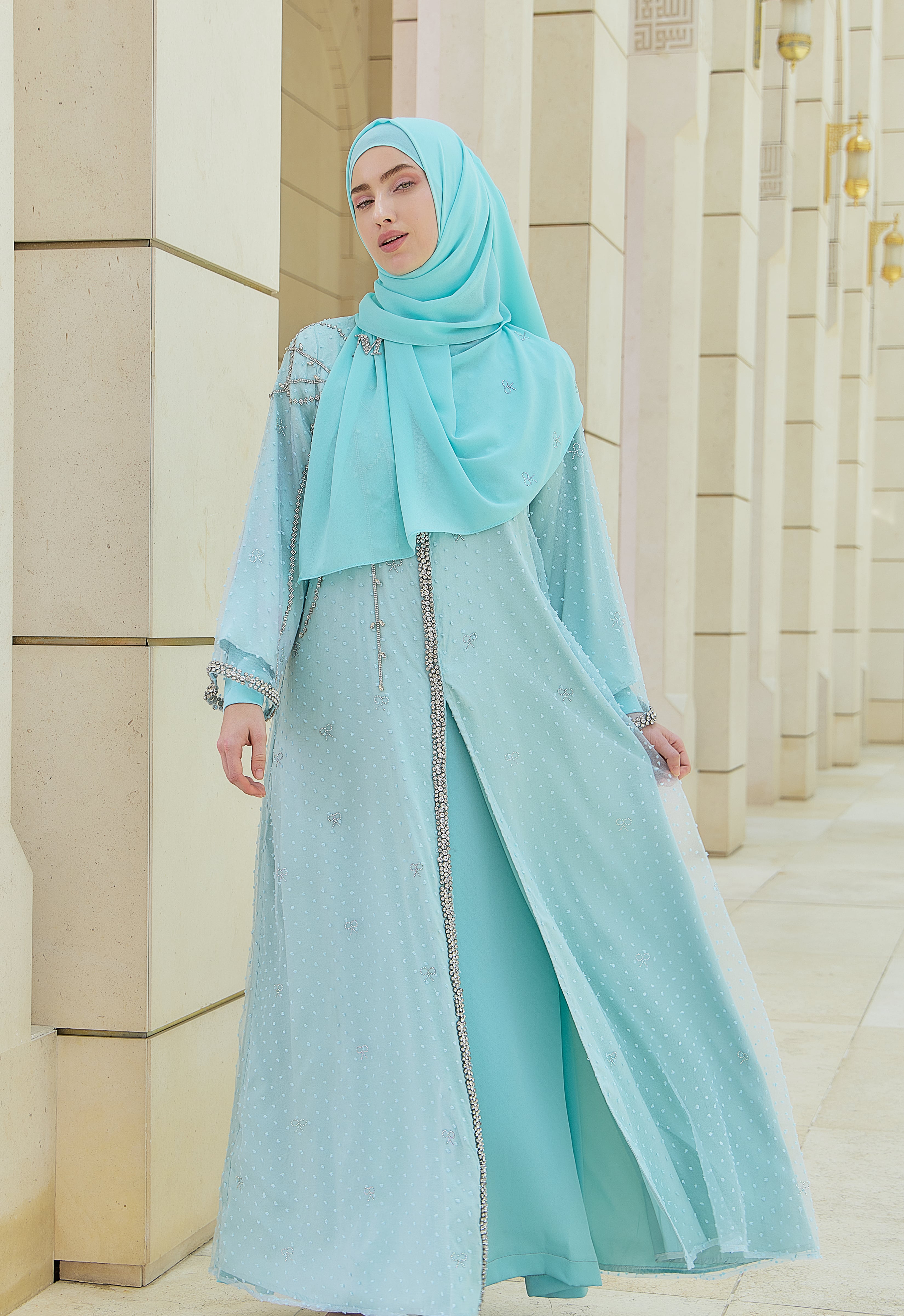 MINAZ ABAYA | HILYA PREMIUM WOMEN ABAYA | Shopee Malaysia