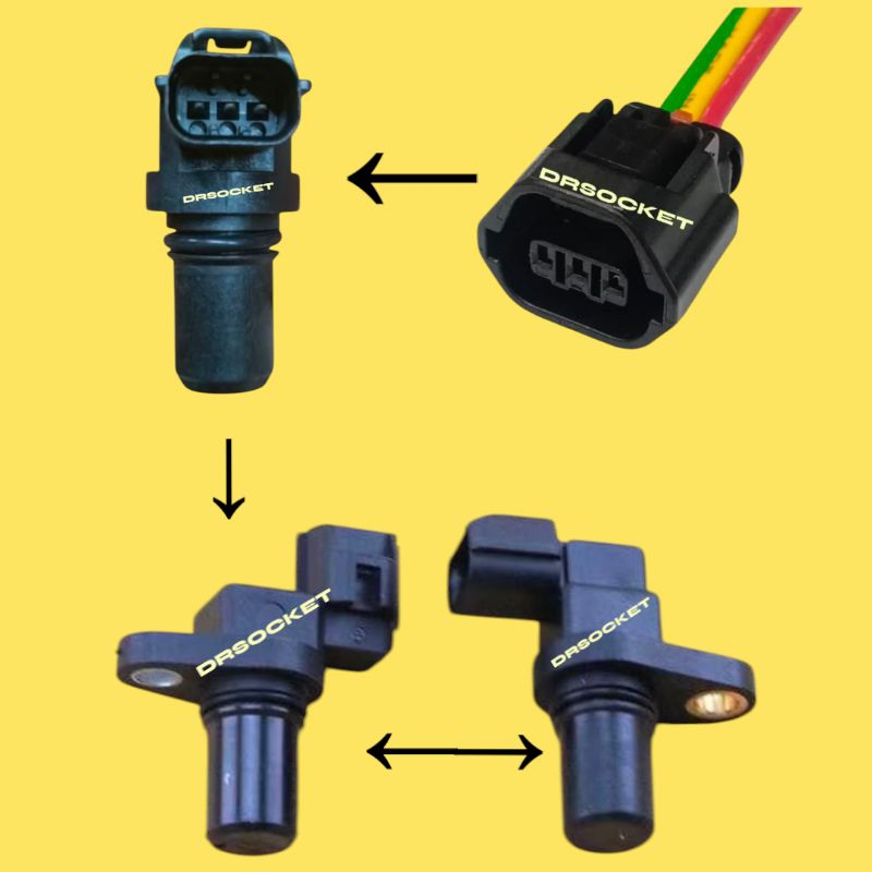 3 PIN PROTON WAJA MMC GEARBOX AUTO TRANSMISSION CAM SENSOR SOCKET ...