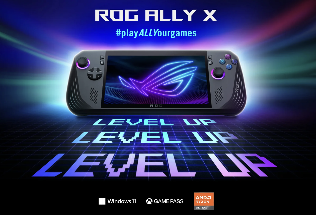 Asus ROG ALLY X Handheld Gaming Console | Ryzen Z1 Extreme | 1TB SSD ...
