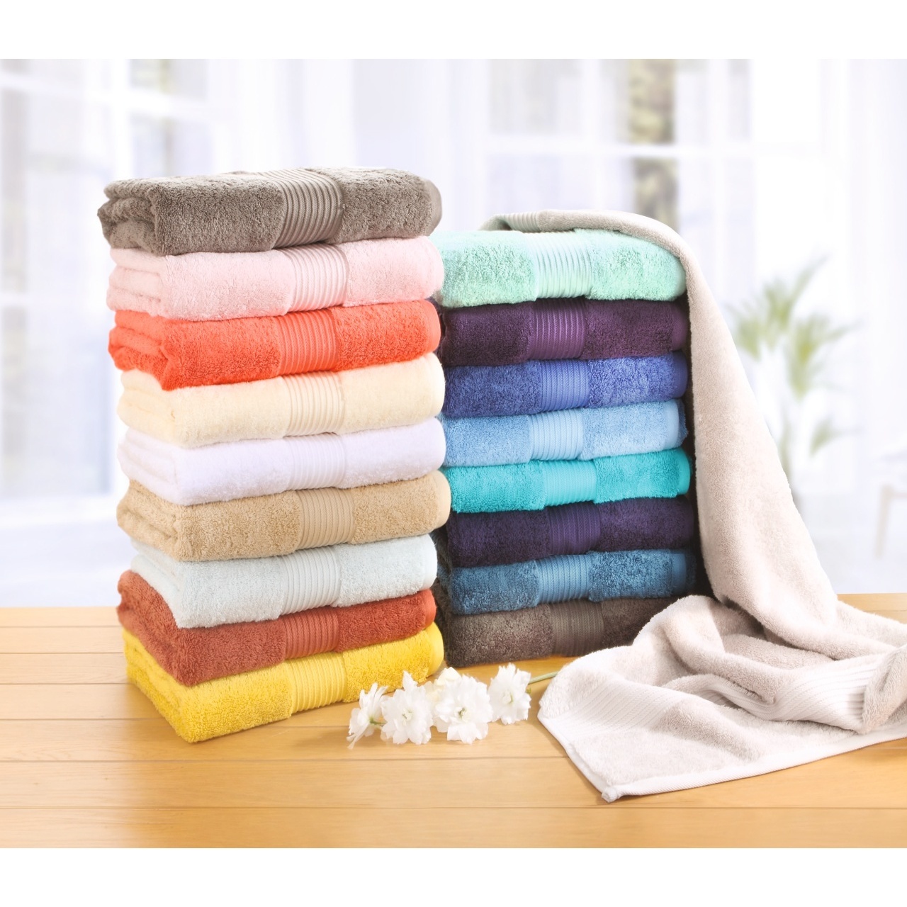 Bath Towel 100% Cotton 70x140cm Ultra Soft Comfort Touch Hotel Grade ...
