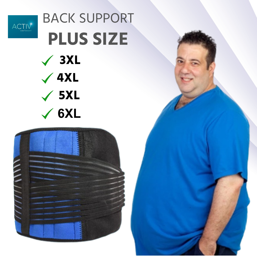 Big Plus Size 6XL ACTIV Back Support |Moderate Support | Easy Fit ...