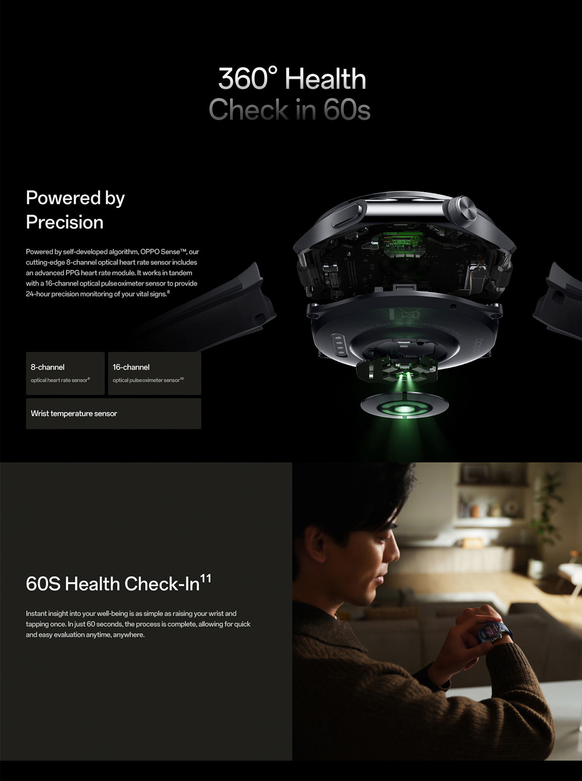 OPPO Watch X2 | 60S Health Check | Upgraded Dual-Frequency GPS ...