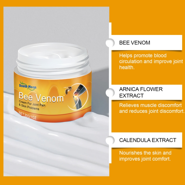 Ubat Sakit Lutut Bee Venom Joint Relief Cream Ubat Sakit Pinggang Dan ...