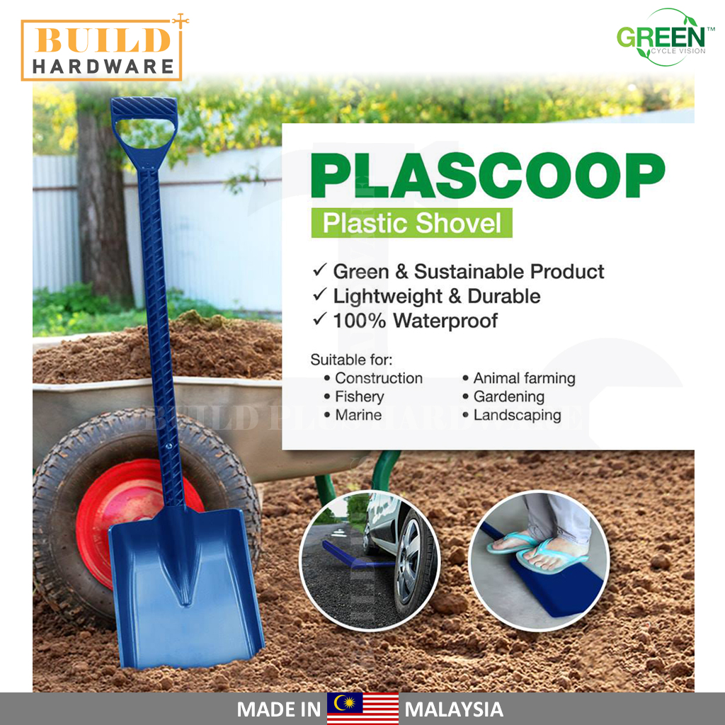 Sharp / Flat Head Shovel with Steel / Plastic / Wooden Handle GCV ...